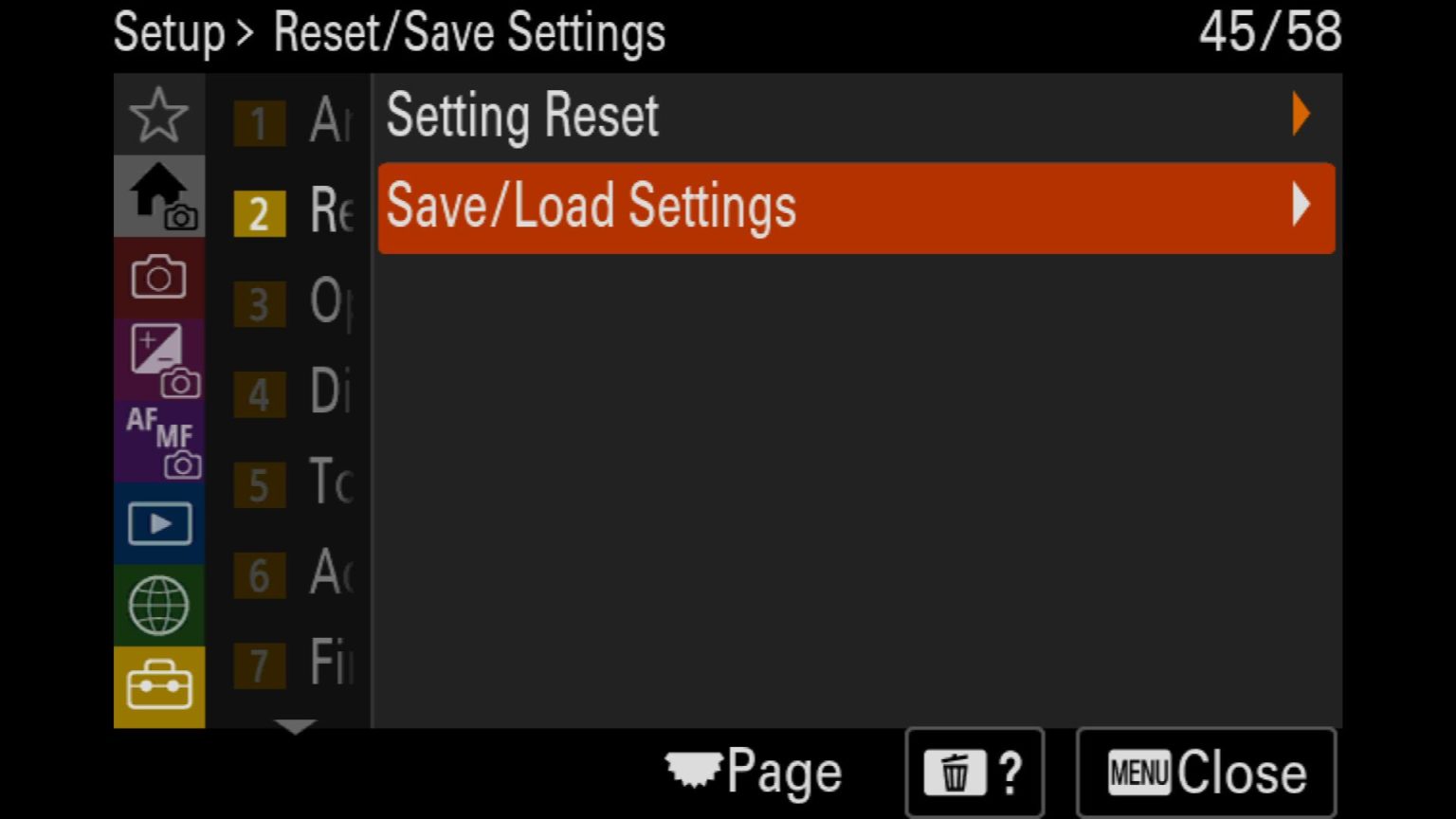 Sony-a7rV-Save-Load-Settings – Colby Brown Photography